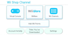 Wii Shop Channel - Wii - The Models Resource