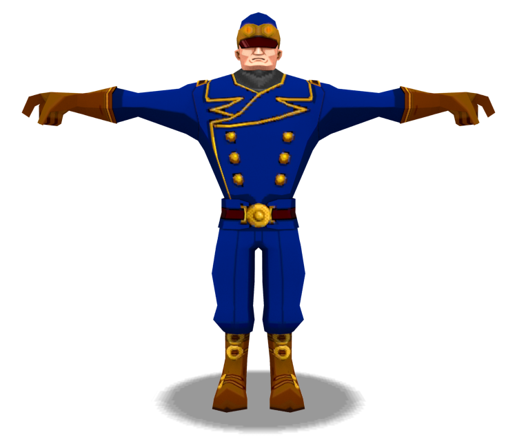 Gentleman - Pokémon Sun / Moon - 3DS - The Models Resource