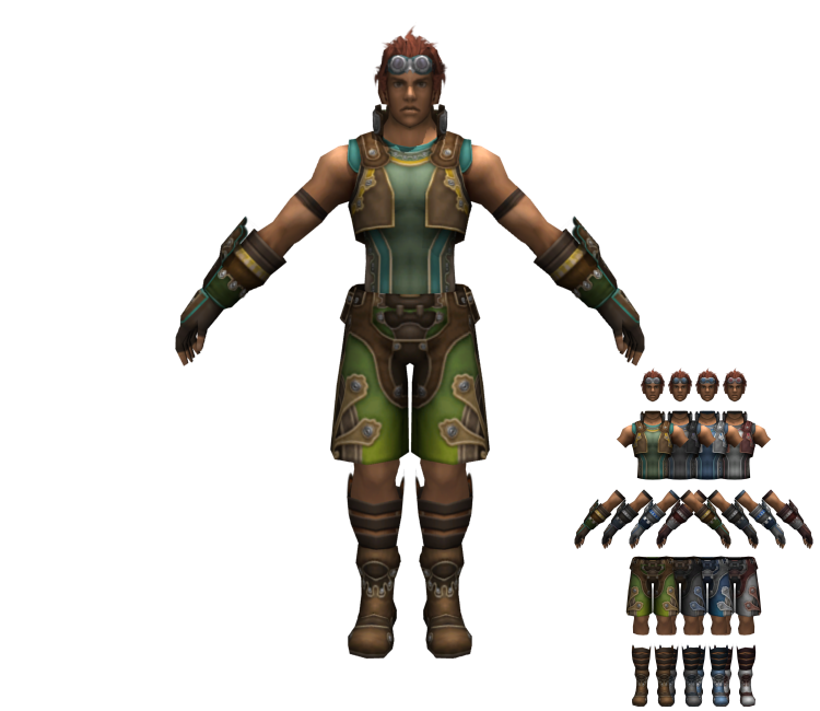 Dual Tomahawk - Final Fantasy 3 - DS / DSi - The Models Resource