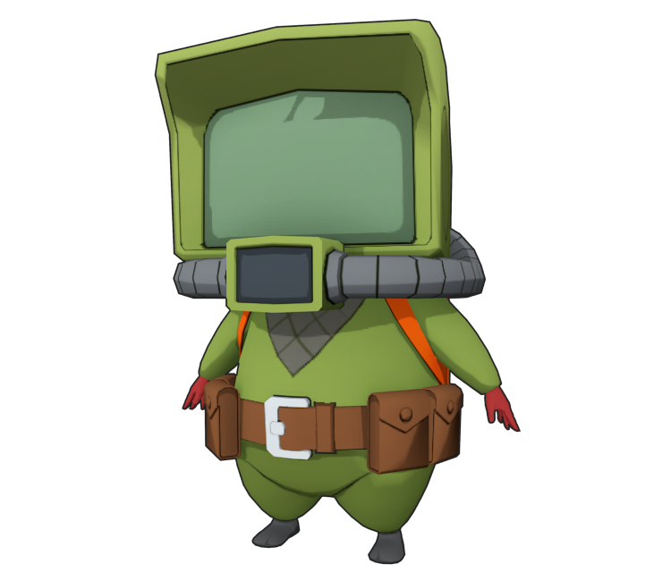 Noodle Guard - PaRappa the Rapper 2 - PlayStation 2 - The Models Resource