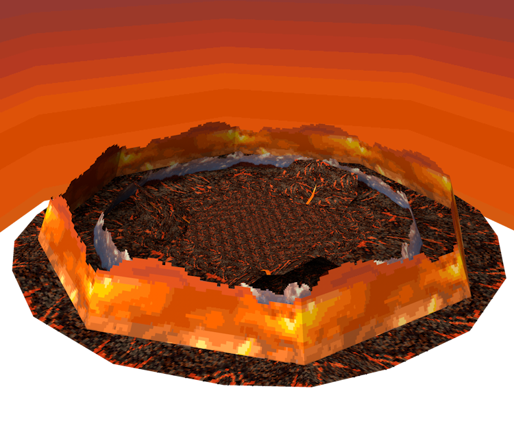 Breakable Drum - Kirby: Triple Deluxe - 3DS - The Models Resource