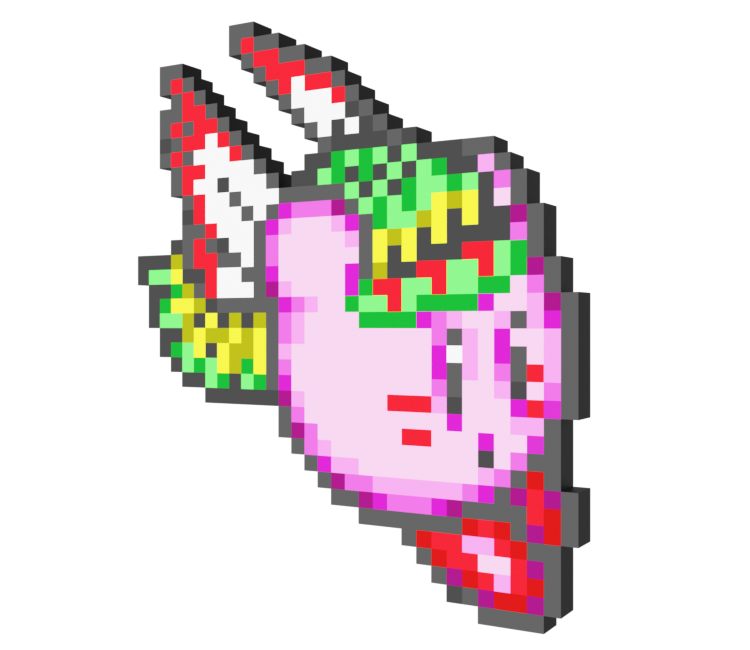 #315 Roselia - Pokédex 3D Pro - 3DS - The Models Resource