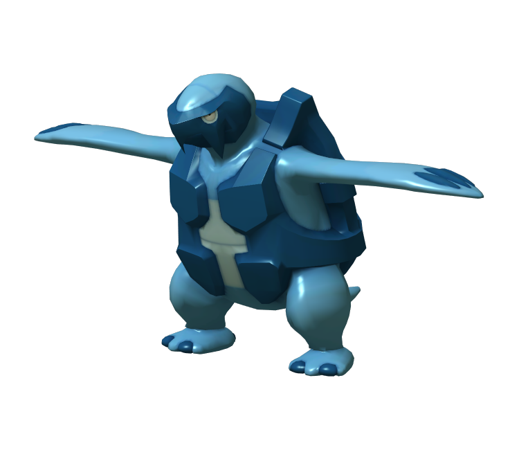 #074 Geodude - Pokémon Rumble World - 3DS - The Models Resource