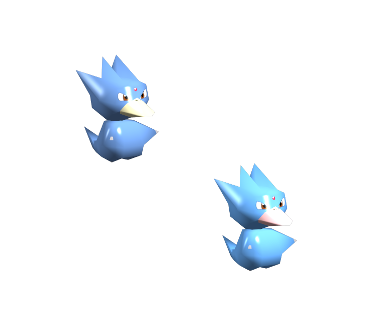 #329 Vibrava - Pokémon Rumble World - 3DS - The Models Resource