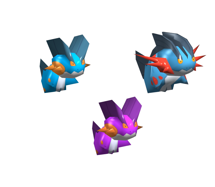 #535 Tympole - Pokémon Rumble World - 3DS - The Models Resource