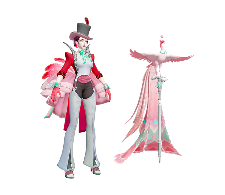 Clara Red Blooms (Hera) - Dislyte - Mobile - The Models Resource